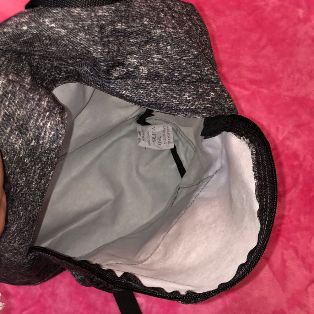 Pink Grey Backpack - Gem